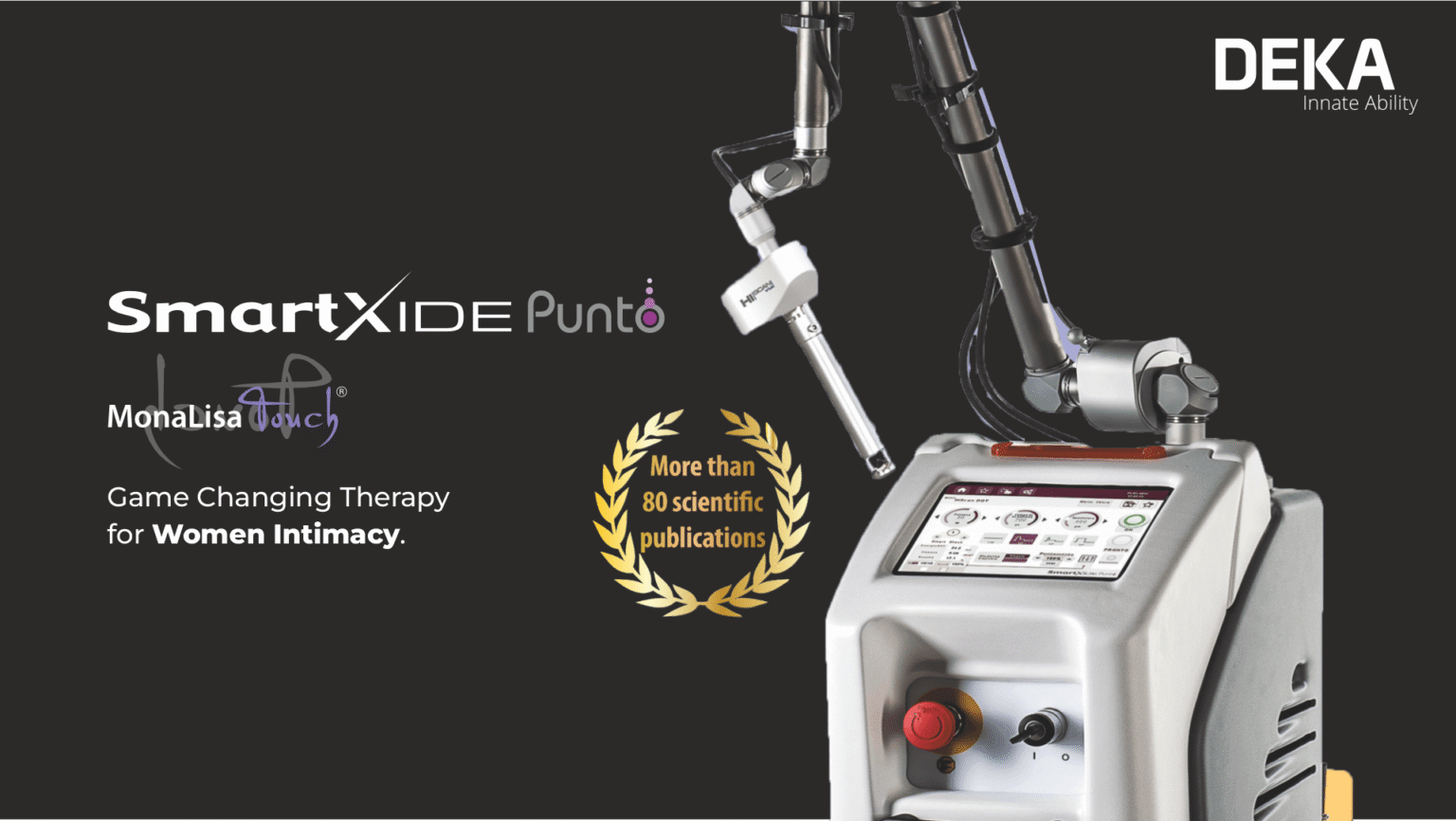 SmarXide PUNTO - Monalisa Touch - Geomedics Pharma